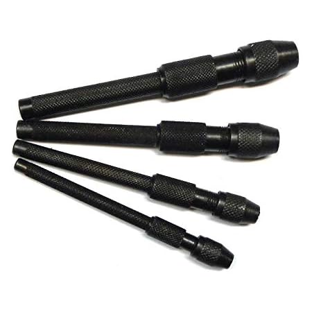 Amtech R0281 4 Piece pin vice Set : Amazon.co.uk: DIY & Tools