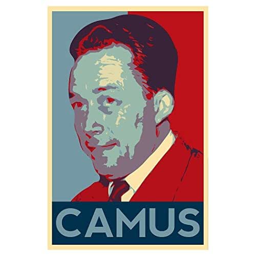 Amazon.com: Albert Camus Poster Famous Philosopher Author Dramatist ...