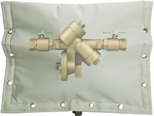 30 x 24 Inch Backflow Preventer Insulation Cover- 3 Way Opening Winter ...