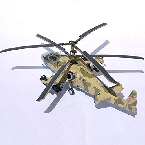 Alligator Russian Helicopter Model Kits 1:72 Scale - Kamov Ka-52 Hokum ...