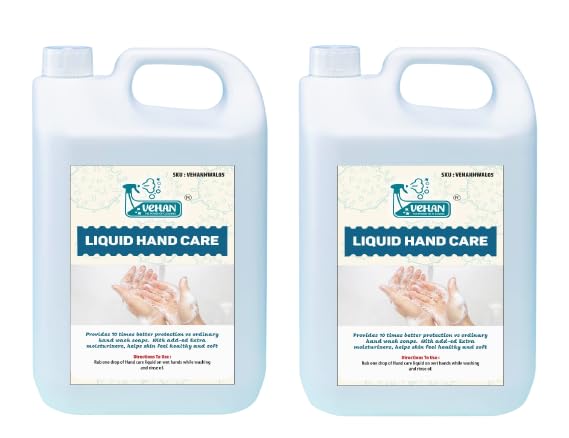 Vehan Hand Care Liquid 5 L Each (Rose/Peach) Combo pack : Amazon.in: Beauty