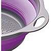 Colourworks 2.8 Litres Collapsible Colander, 24 cm - Purple : Amazon.co ...