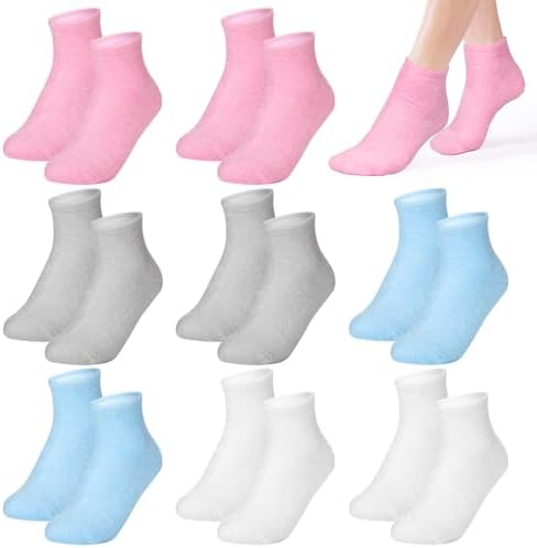 Amazon.com : Tarpop 3 Pairs Aloe Socks Moisturizing Spa Socks for Dry ...