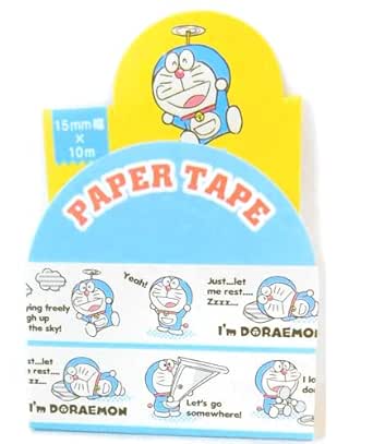 Amazon.co.jp: Sanrio Doraemon 15 Paper Tape, Cream 6932 : Office Products