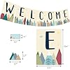 Amazon.com: WorldBazaar 87Pcs Welcome Bulletin Board Set Moving ...