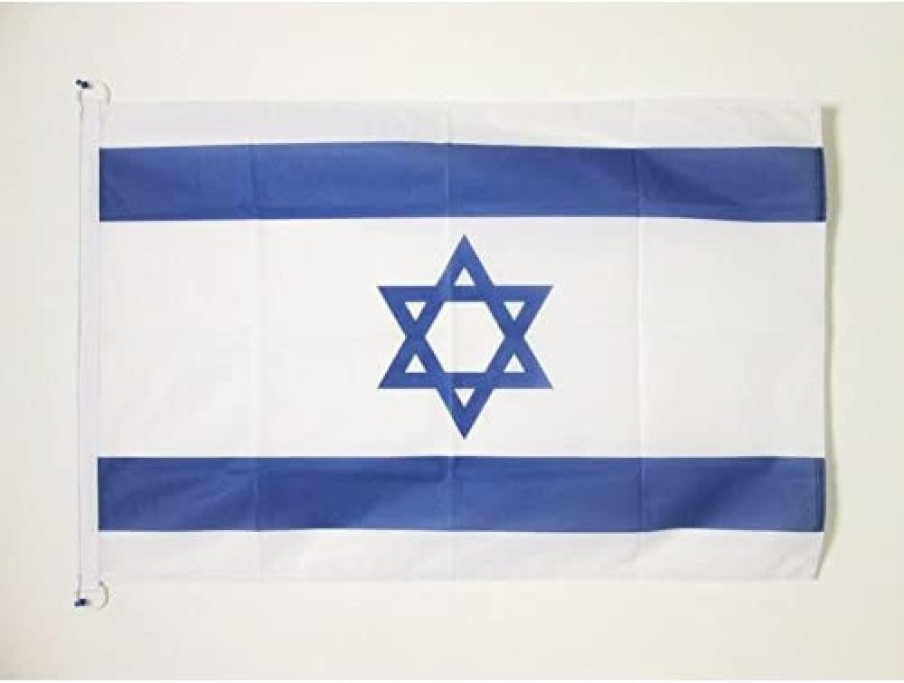 Amazon.com : Israel Flag 2' x 3' for outdoor - Israeli - Jewish flags ...