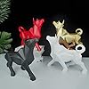 Amazon.com: NUACOS Resin Bull Statue Animal Sculpture Modern Decor and ...