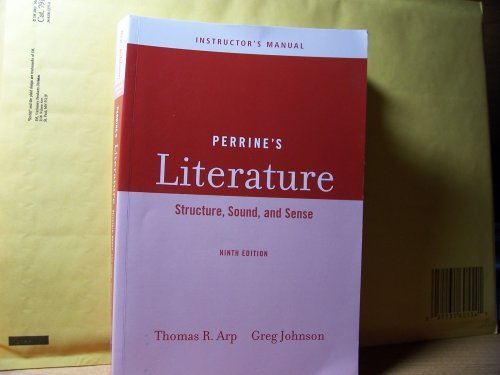 Amazon.com: Perrine's Literature: Structure, Sound, and Sense: Thomas R ...
