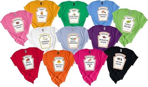 Amazon.com: Halloween Family Shirts - Matching Halloween Condiments ...