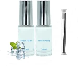 Amazon.com: Tooth Paint, Natural Teeth Whitening Paint, Portable Tooth ...