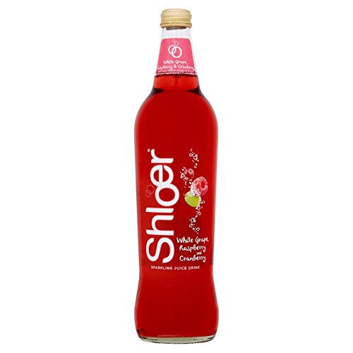 Amazon.com : Shloer Raspberry & Cranberry Sparkling Juice Drink 750ml ...
