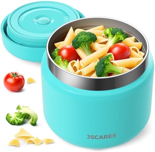 Amazon.com: JSCARES 12oz Kids Insulated-Food-Jars for Hot-Food, Wide ...