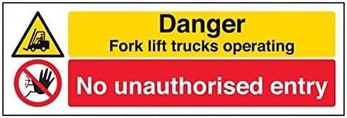Shop warehouse signs Do not climb on racking safety sign - 1.2mm rigid ...