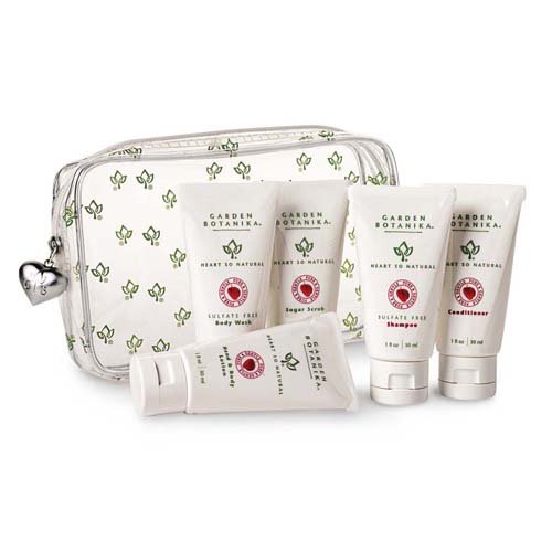 Amazon.com : Garden Botanika Heart So Natural Travel Kit, 1-Fluid Ounce ...