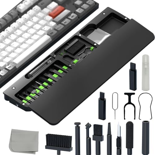 Amazon.com: Keyboard Cleaning Kit, 22 in 1 Keyboard Cleaning Brush Set ...