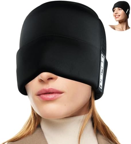 Amazon.com: BODYPROX Migraine Relief Ice Pack Hat, Head Gel Ice Cap for ...