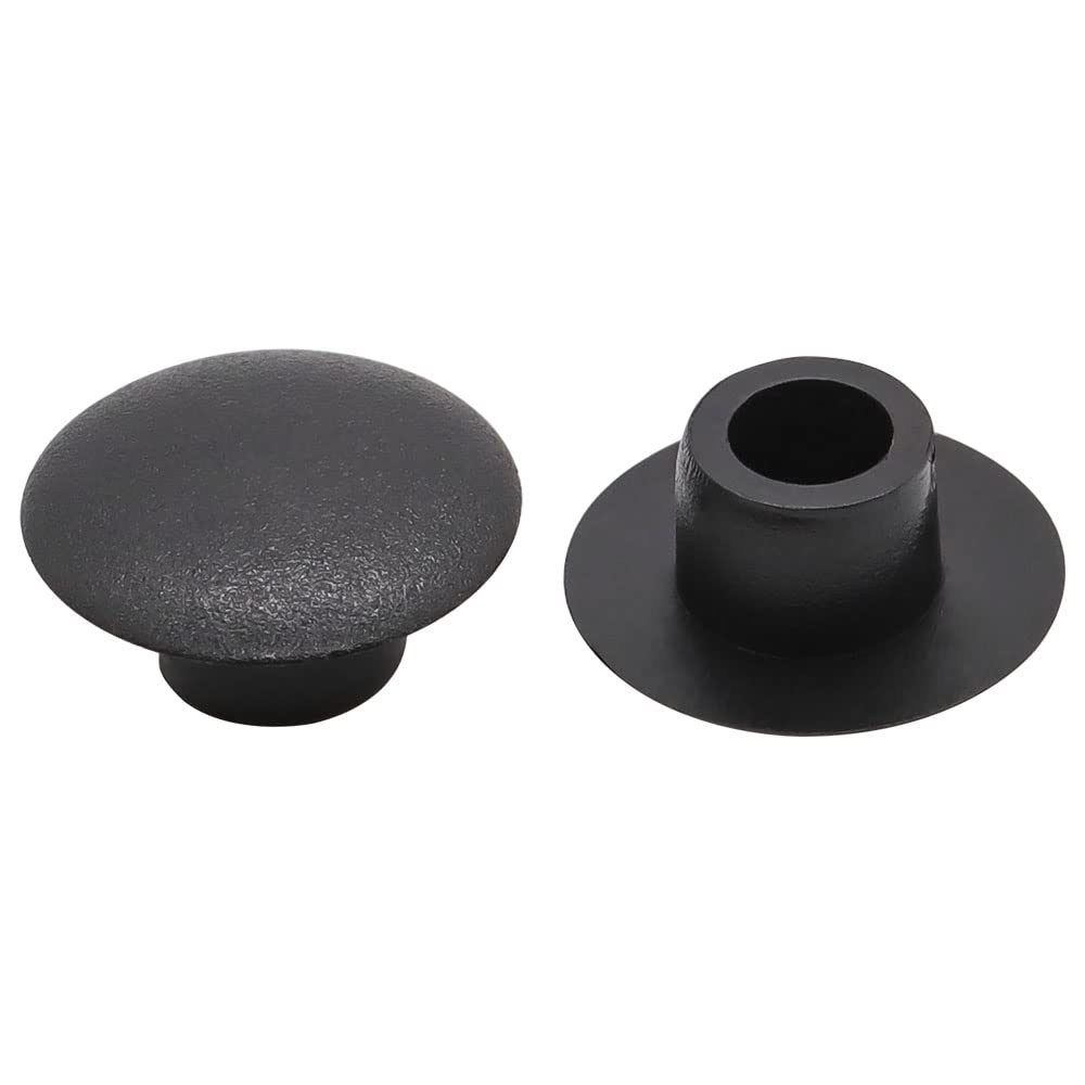 Amazon.com: Glvaner 20 pcs 10mm Black Plastic Hole Plugs, 3/8 inch ...