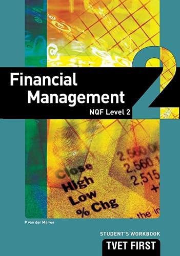Buy Financial Management NQF2 Student Workbook (TVET First) Book Online at Low Prices in India ...