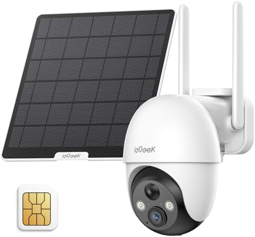Amazon.com : SOLIOM 3G/4G LTE Cellular Solar Security Cameras with SIM ...