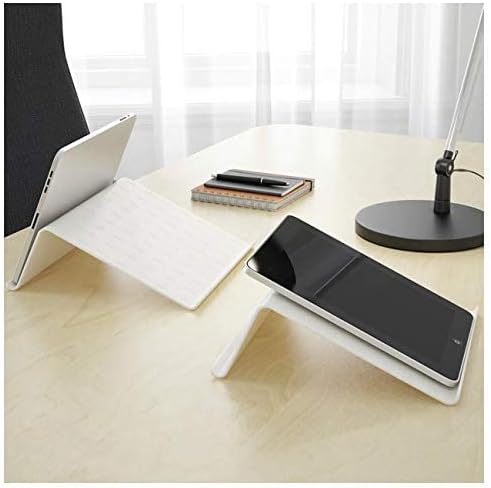 Ikea ISBERGET Tabletop Tablet Stand (25x25 cm, 9 7/8x9 7/8", White ...