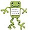 Amazon.com: Maziky Funny Positive Frogs Mini Crochet Frogs with ...