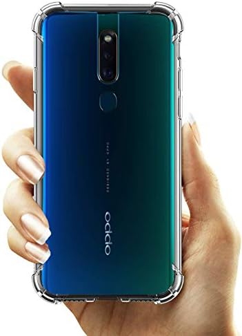 ANKIRANT Back Case Cover for Oppo F11 Pro (Bumper Corner Soft Silicon ...