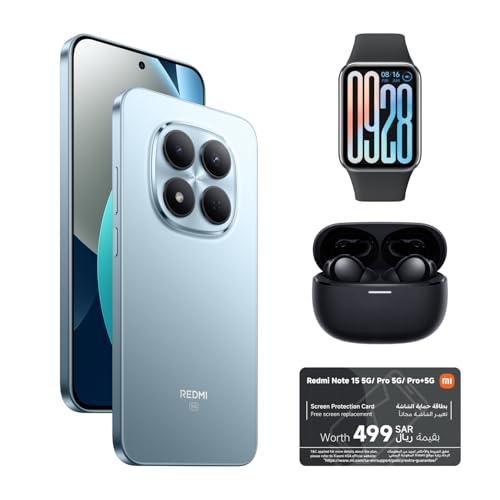 Redmi Note 15 Pro 5G Dual SIM+eSIM Glacier Blue 12GB RAM 256GB 5G ...