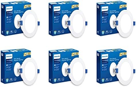 PHILIPS 10W Round AP Plus UltraGlow LED DL Recessed LED Panel Ceiling ...