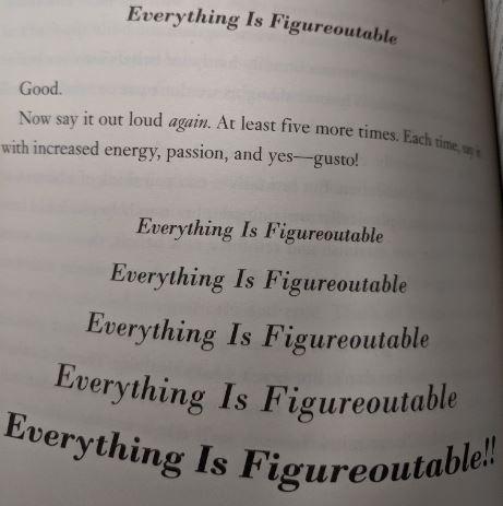Everything is Figureoutable: The #1 New York Times Bestseller: Amazon ...