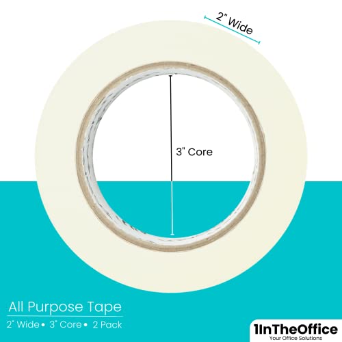 Snapklik.com : 1InTheOffice Masking Tape 2 Inch Wide