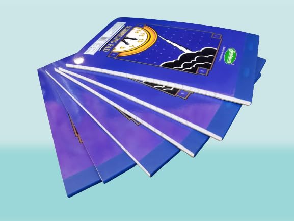 Scribbling Pad | Note Pad 1/8 size 14 x 21 Cm (Pack of 10 pads ...