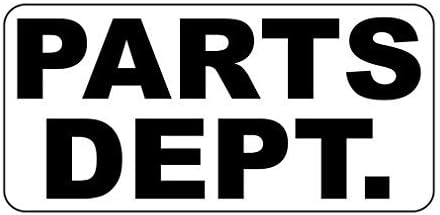 Amazon.com: Metal Sign Great Aluminum Tin Sign Parts Dept Black Retro ...