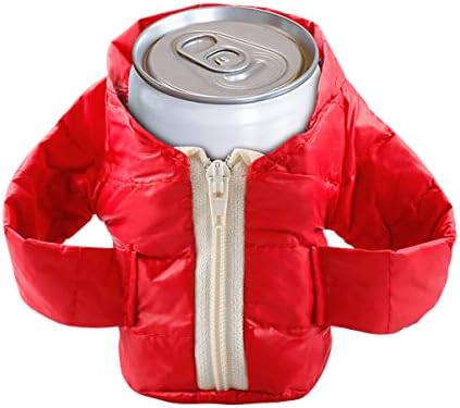 Beer Can Cooler Jacket, Jagowa Creative Insulated Can Cooler Sleeve ...