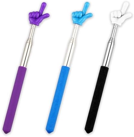 Amazon.com : 3 Pcs Telescopic Teachers Pointer, Mini Hand Pointer Stick ...