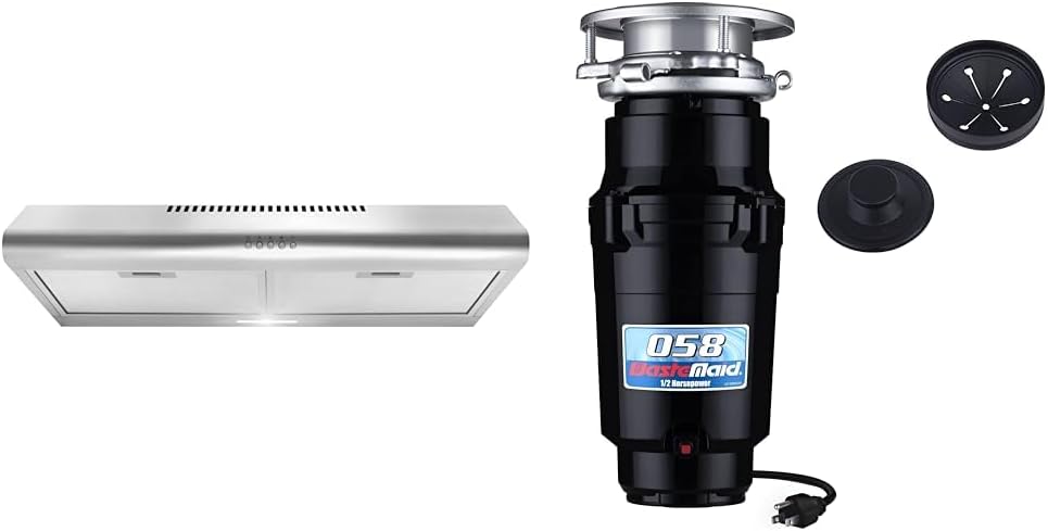 Amazon.com: COSMO COS-5MU30 30 in. Under Cabinet Range Hood Ductless ...