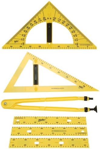 Helix Board Geometry Equipment Set: Amazon.co.uk: Stationery & Office ...