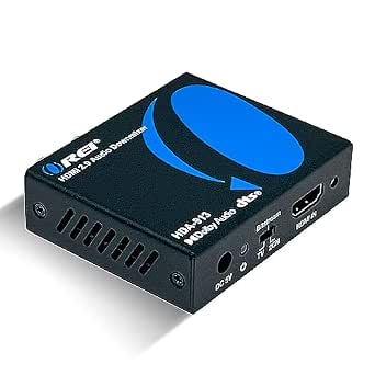 OREI - Extractor de decodificador de audio HDMI 4K, descodificación de ...