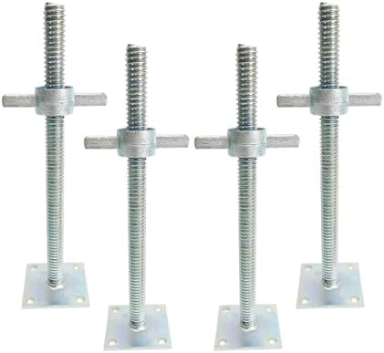 Amazon.com: ANAQA 18" Scaffold Adjustable Leveling Jack Solid Screw ...