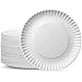 Amazon.com: [300 Count] 9 Inch Disposable White Paper Plates ...