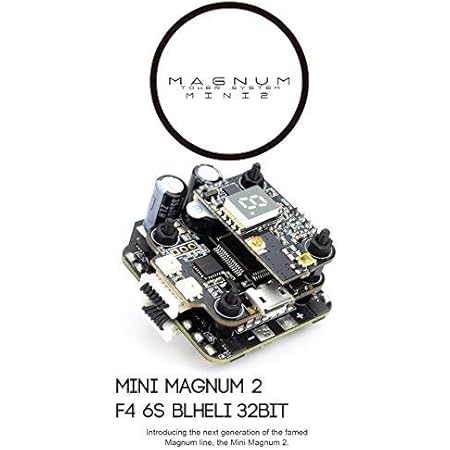 Amazon.com: EMAX Mini Magnum 2 Stack - F4 BLHELI32 35amp 3-6s VTX ESC ...