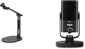 Amazon.com: RØDE DS2 Desktop Studio Arm for Microphones, Cameras ...