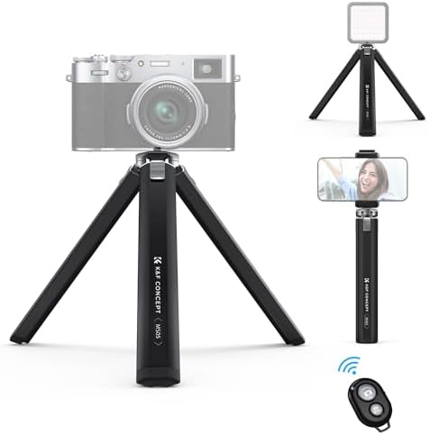 Amazon.com : K&F Concept Mini Projector Camera Metal Tripod, 1/4" Screw ...