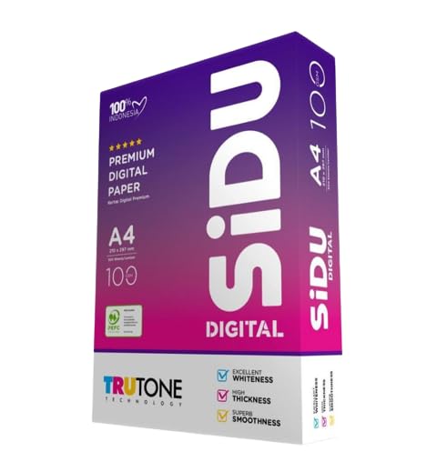 Trutone Sidu Digital Paper for Colour Prints 100 gsm (Pack of 4 x 500 ...