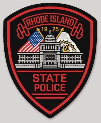 Amazon.com: Rhode Island State Police Sticker – RI Trooper Shield Badge ...