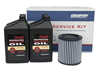 Amazon.com: Champion R-Series Air Compressor Mineral Oil & Filter ...