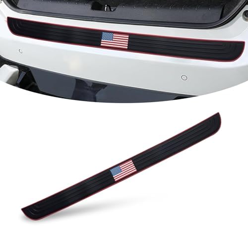 Amazon.com: Tesnaao Pack-1 Car Rear Bumper Protection Strip, 35.4" x 2. ...