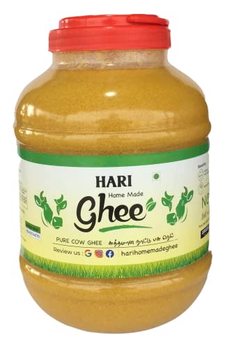Hari Ghee | 5Kg | A2 Ghee | Pure Desi Cow Ghee | Home Made Ghee - Price ...