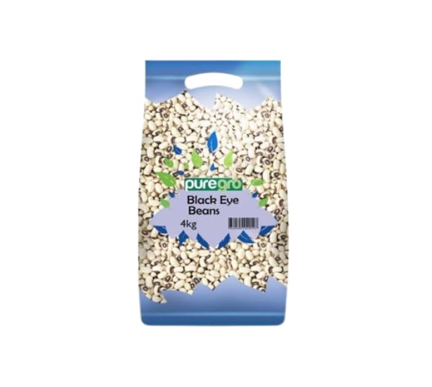 Puregro Black Eye Beans 4kg : Amazon.co.uk: Grocery