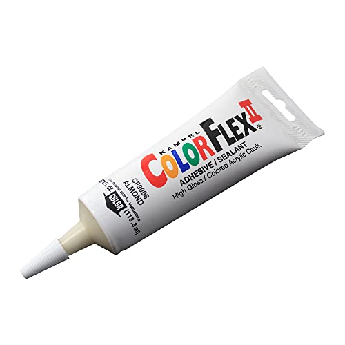 Kampel ColorFlex II Almond 4 oz Tube: Adhesive Caulk: Amazon.com ...