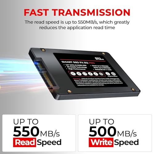 F0XIN 512 GB PRO SSD | Internal Solid State Drive | 3D NAND Technology ...
